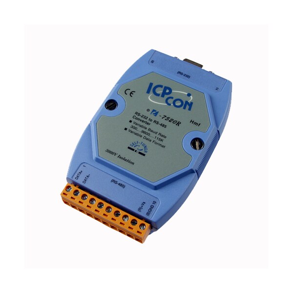Icp Das RS-232 to Isolated RS-485 Converter I-7520R | Zoro